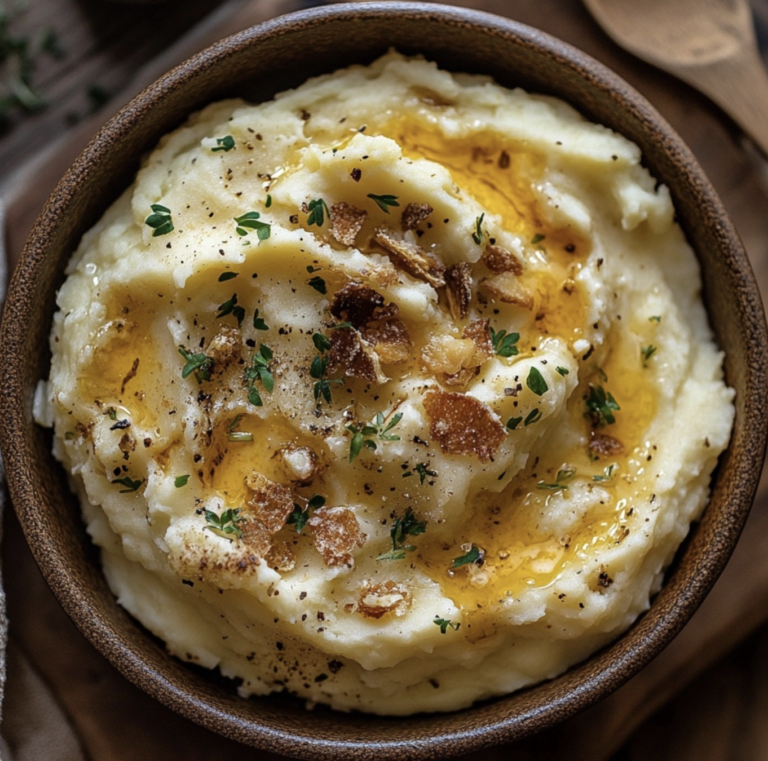 Cowboy Butter Mashed Potatoes - Yummy Recipes