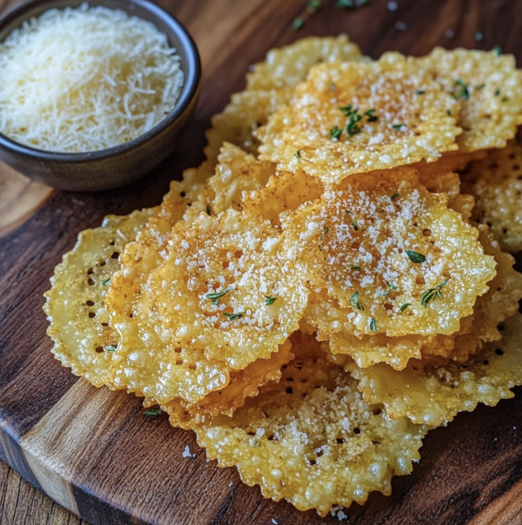 Parmesan Crisps - Yummy Recipes